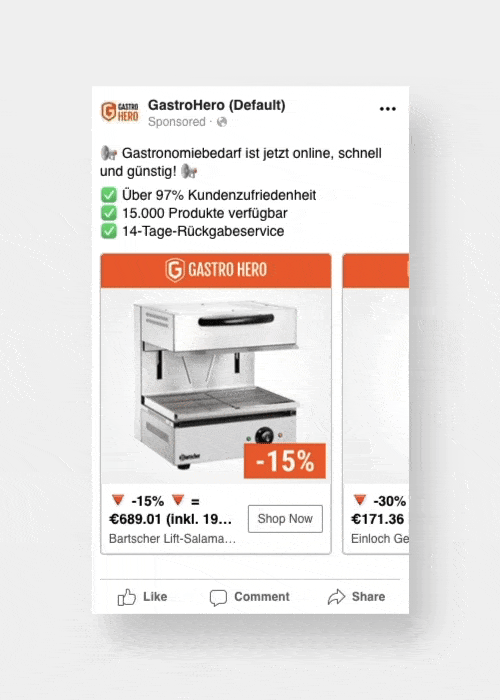 GastroHero - Automating banner generation to increase ROI GastroHero - Automating banner generation to increase ROI